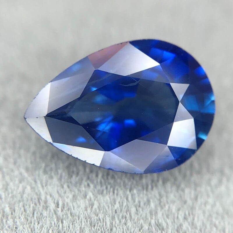 1.40ct Pear Mixed Cut Sapphire | Sorbet Sapphire