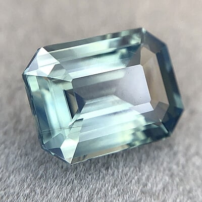 2.60ct Octagon Step Cut Sapphire